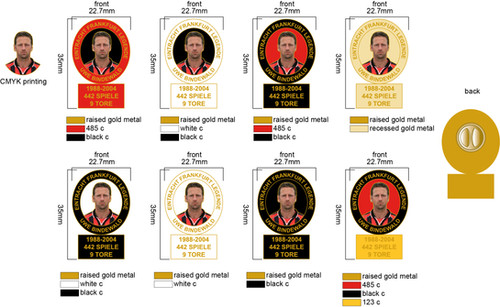 Uwe Bindewald - Eintracht Frankfurt Legende | FOOTBALL-PINS-BADGES