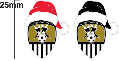 NOTTS COUNTY FC - Santa Hat | FOOTBALL-PINS-BADGES