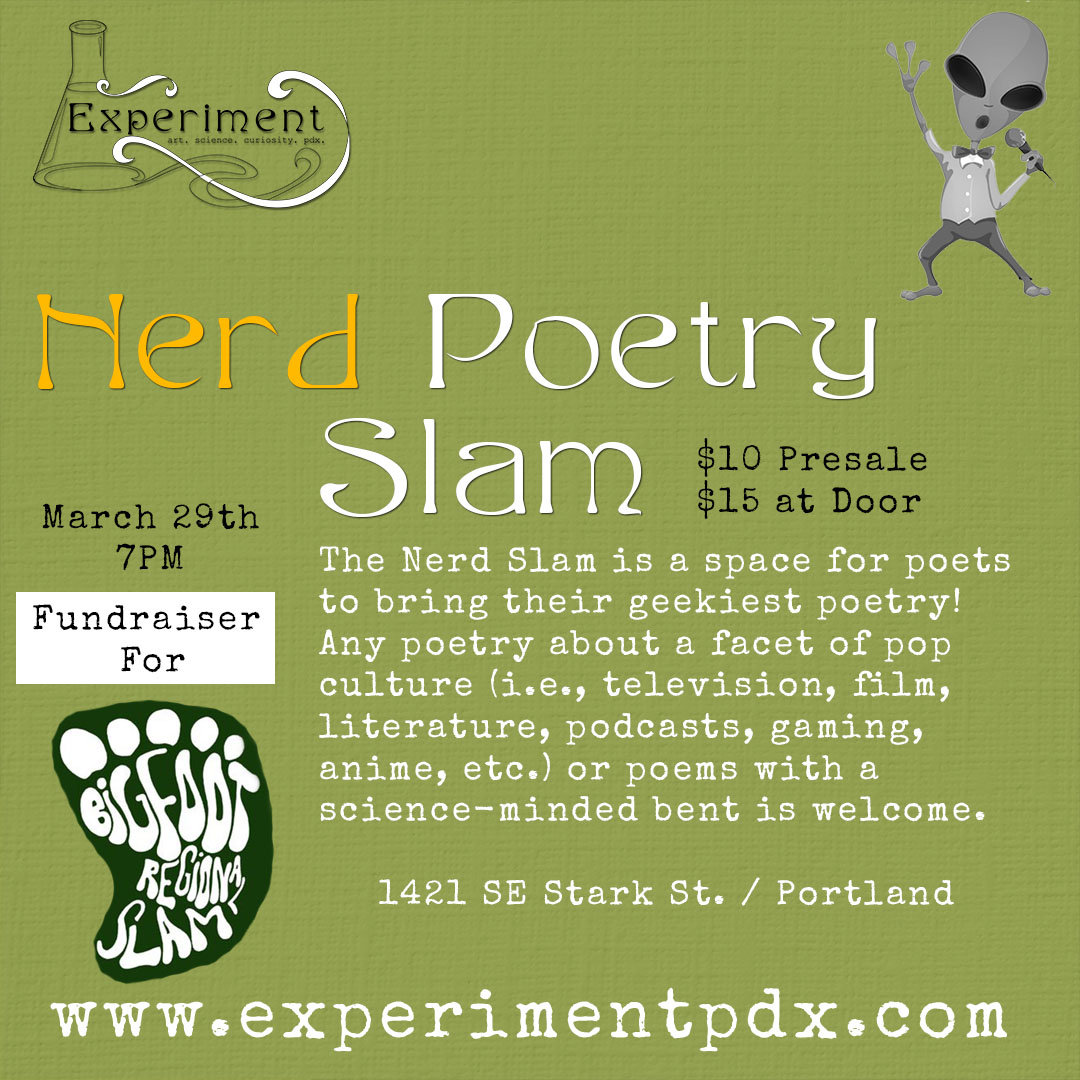 Nerd Poetry Slam! | Experiment PDX