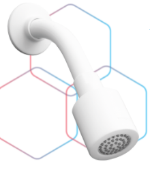 Regadera Proyecta polar REC-03-B | Riluan