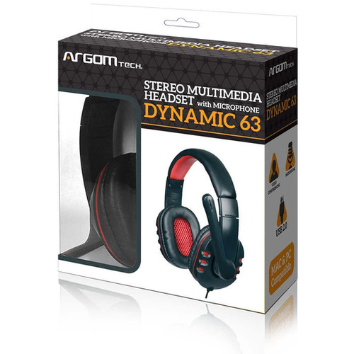 Headset USB Argom Tech Dynamic 63 | Selectronic