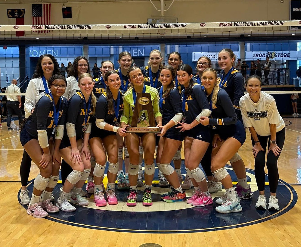 Knights Claim 2025 NCISAA 4A Volleyball State Championship