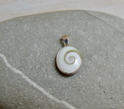 Small Shiva Eye Shell Pendant | Sakamoto Designs