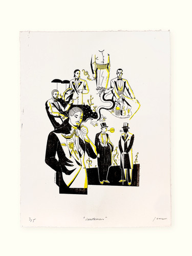 Gentleman Photolithography print Limited Edition of 5 | Isaac Spellman