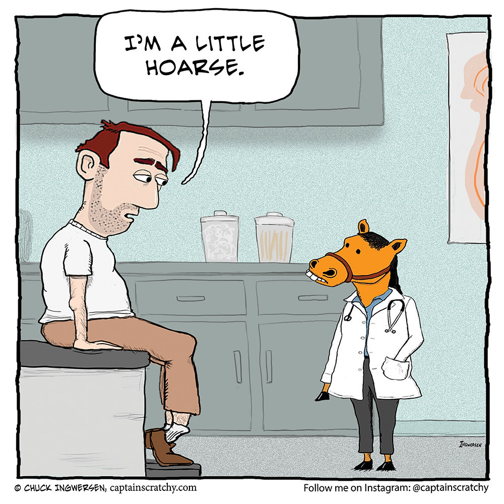 When not to tell your doctor that you're a little hoarse