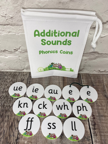 RWI Additional Sounds Phonics Coins | Super Phonics