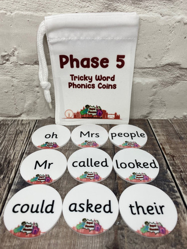 Phase 5 Tricky Word Coins | Super Phonics