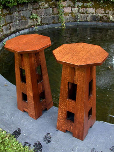 Limbert 239 Mission Arts and Crafts Tabourette Table | Ragsdale Home Furnis