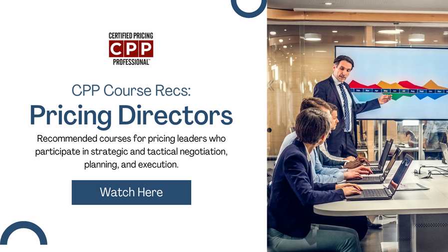 Certified Pricing Professional (CPP) | Advanced Expertise in Pricing Designation