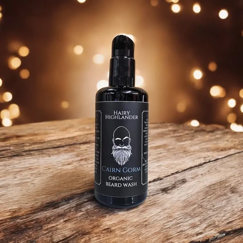 Cairn Gorm Natural & Organic Beard Shampoo - Peppermint Beard Wash ...