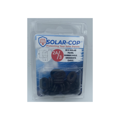 No 2A/3 Solar-Cop Rubber Grommet 20 per pack 2A of 3 Kit | Solar-Cop