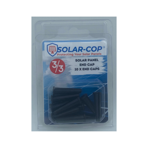 No 3/3 Solar-Cop Solar Panel Alarm End Caps box of 10 box 3 of 3 kit ...