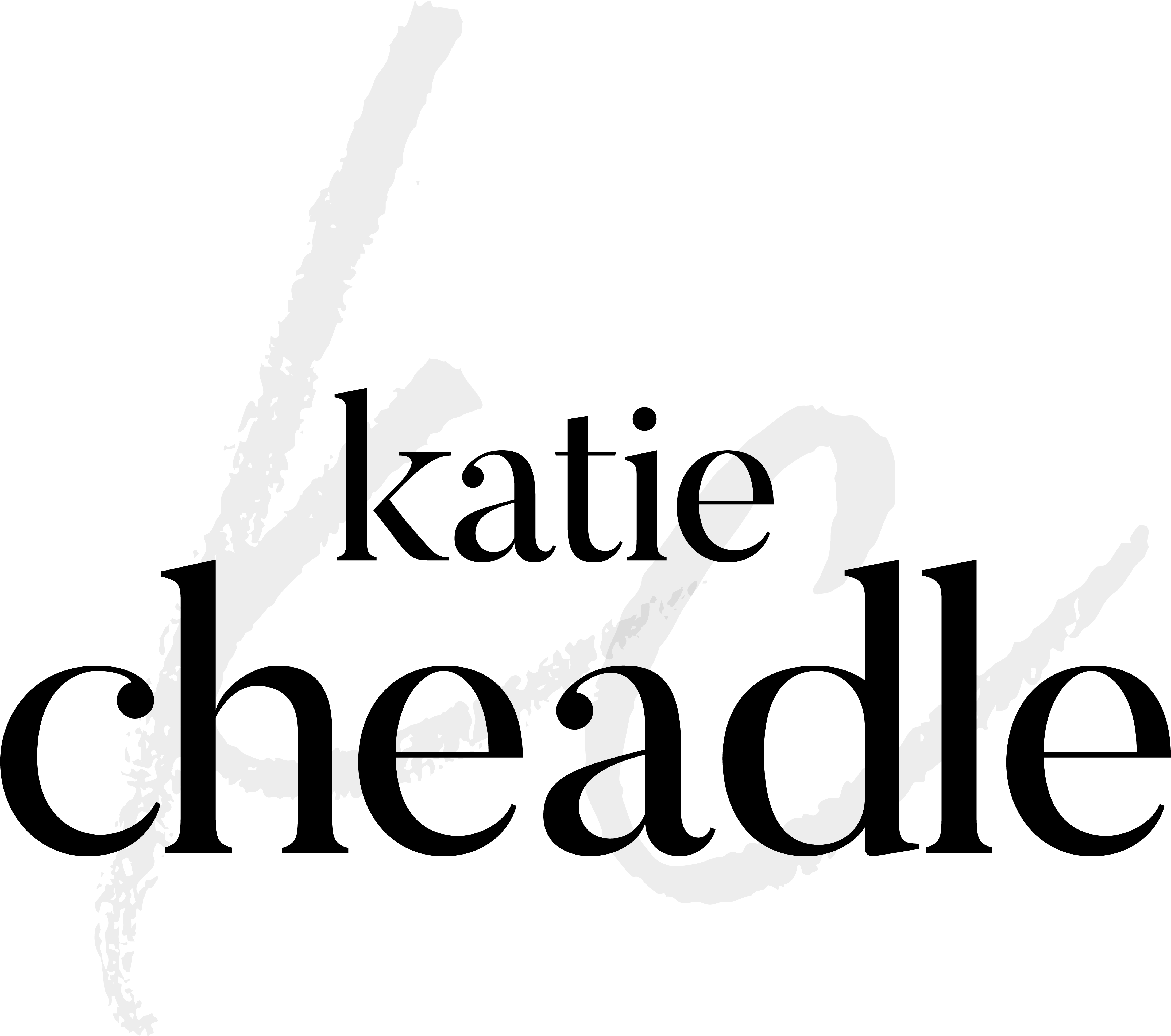 The Name Katie In Fancy Writing