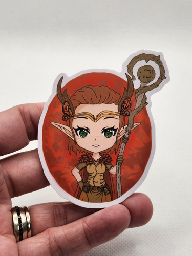 Vinyl Sticker - Kyleth Staff Critical Role DnD Vox Machina | Misty Figs ...