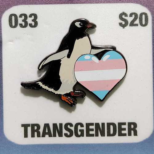 Hard Enamel Pin Transgender Penguin - Pride Kingdom Series 1 LGBTQIA ...