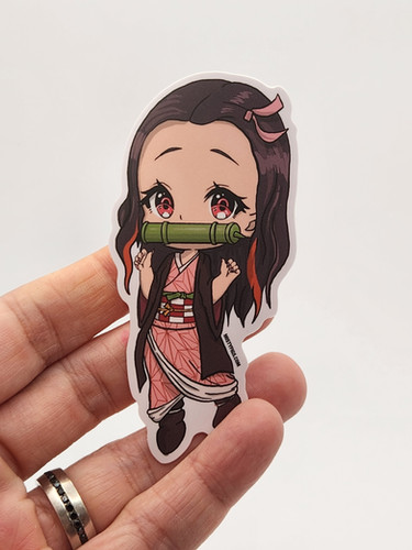 Vinyl Sticker - Demon Slayer Nezuko Kamado | Misty Figs Gift Shop