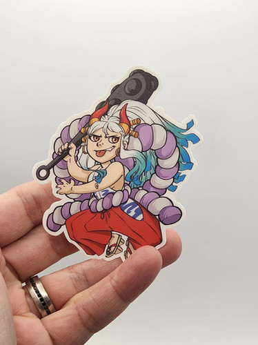 Vinyl Sticker - one piece yamato | Misty Figs Gift Shop