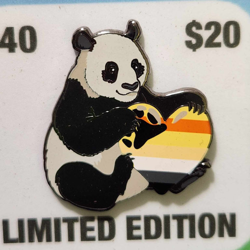 Hard Enamel Pin Bear Flag Panda - Pride Kingdom Series 2 LGBTQ | Misty ...
