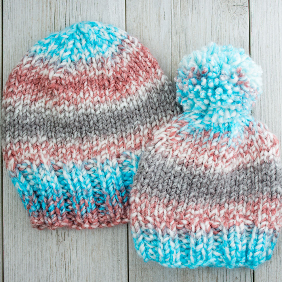 Free Knitting Pattern: My Favorite Simple Knit Hat