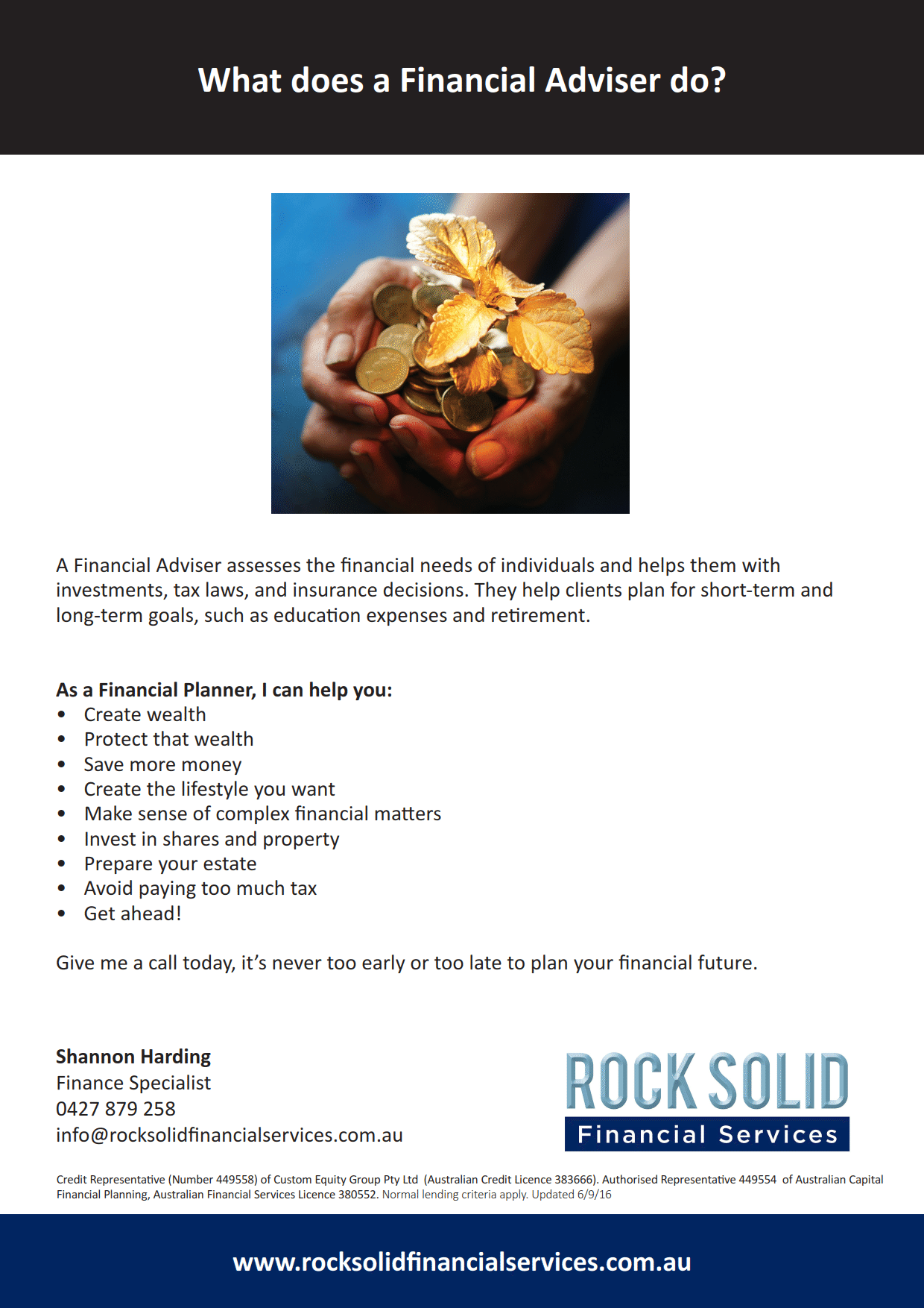 Financial Planner North Brisbane