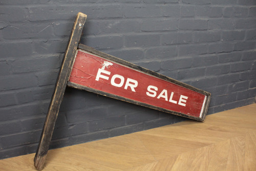 Vintage 'For Sale' Sign Board | Robinscroft