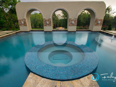 Fire Elements | Farley Pool Designs