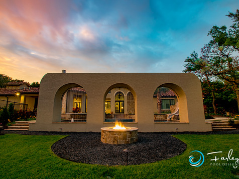 Fire Elements | Farley Pool Designs