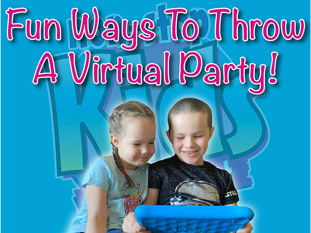 Fun Ways To Throw A Virtual Party | Virtual Birthday Party