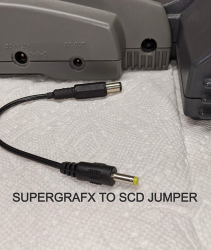 SuperGrafx to SuperCD-ROM2 Jumper | RetroGameCave
