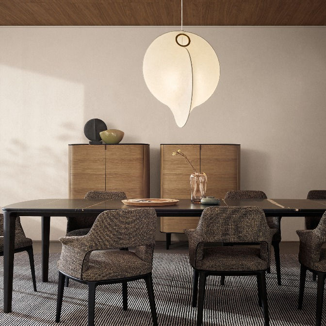 Poliform Presents: Symphony Sideboard & Drop Mirror