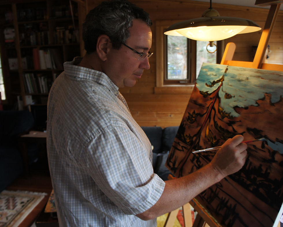 Yves-André Bureau, peintre