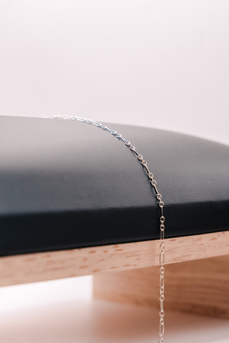 Sterling Silver Baby long and short chain 5ft | Charmed Permanent