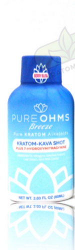 Pure OHMS Pure Kratom Alkaloids 7 Hydroxy Kava-Kratom Shots (60mL ...