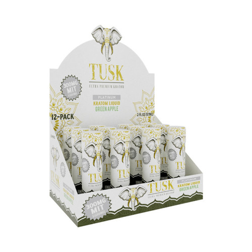 Tusk Kratom Platinum Extract single Shot (300MG/container) | Vape & Smoke