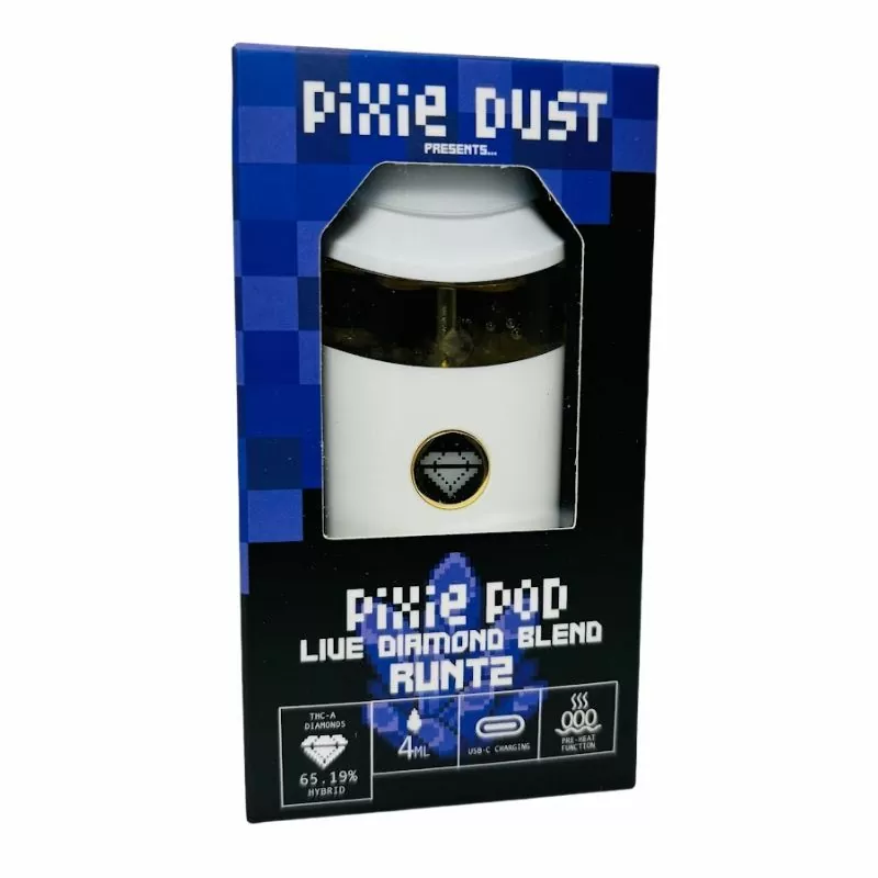 Pixie Pod Live Diamond Blend THC-A Disposable 4ml | Vape & Smoke