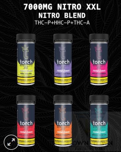 Torch Nitro XXL 7000mg Gummies | Vape & Smoke
