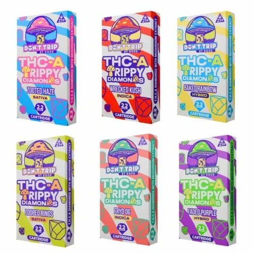 Dozo - Don't Trip - THC-A - Trippy Diamonds - 2.2 Grams - Cartridge ...