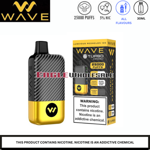 Wave Turbo 25K Puffs 30ml | Vape & Smoke