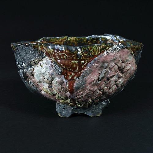 Eddie Curtis 'Large Textured Oval Bowl' | Blackmore Gallery