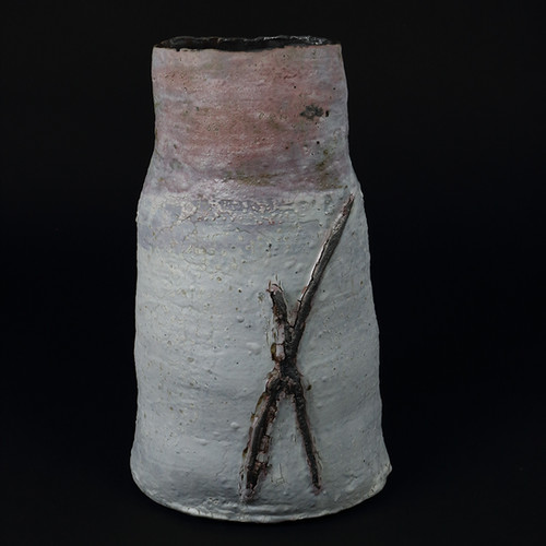MARGARET CURTIS 'Squeezed Oval Vase' | Blackmore Gallery