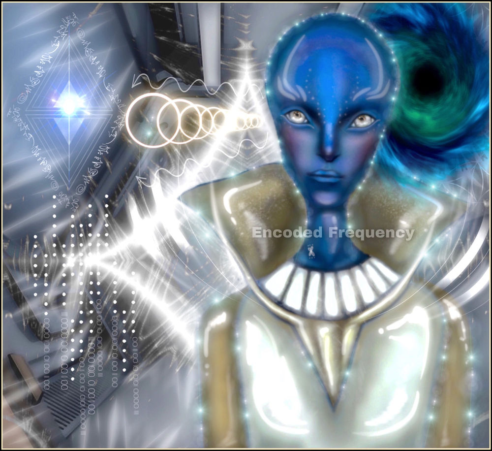 9th Dimensional Pleiadian Galactic Art