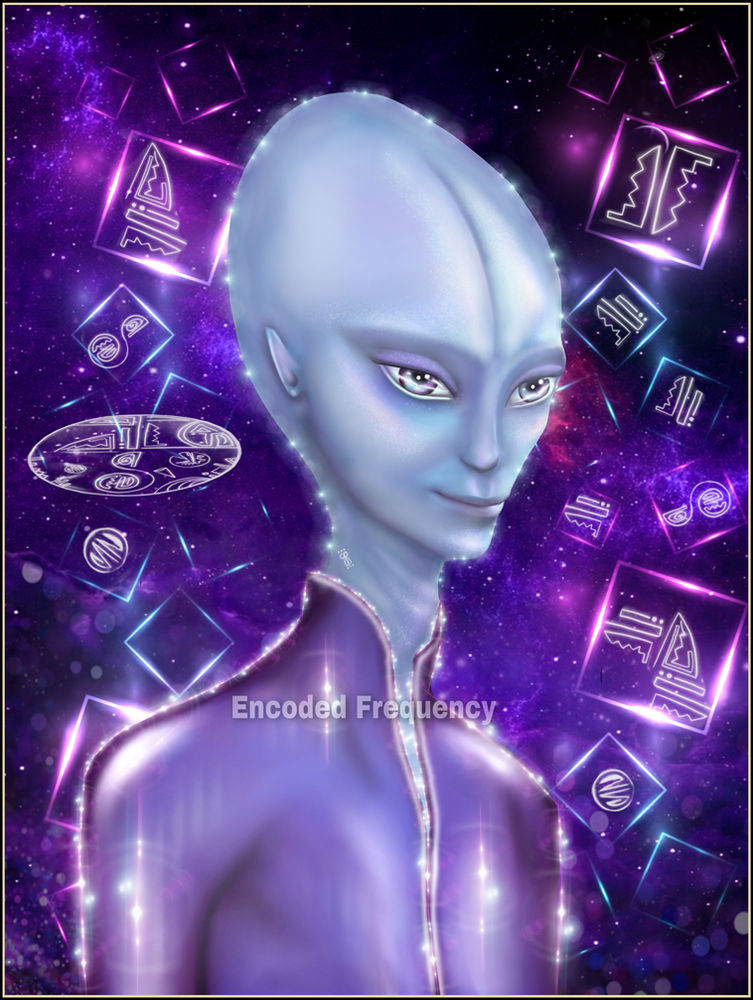 Galactic Art - Alien Race Arcturus