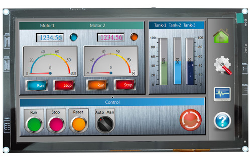 10.1" CAPACITIVE TOUCH ADVANCED HMI EKRAN | airhmi