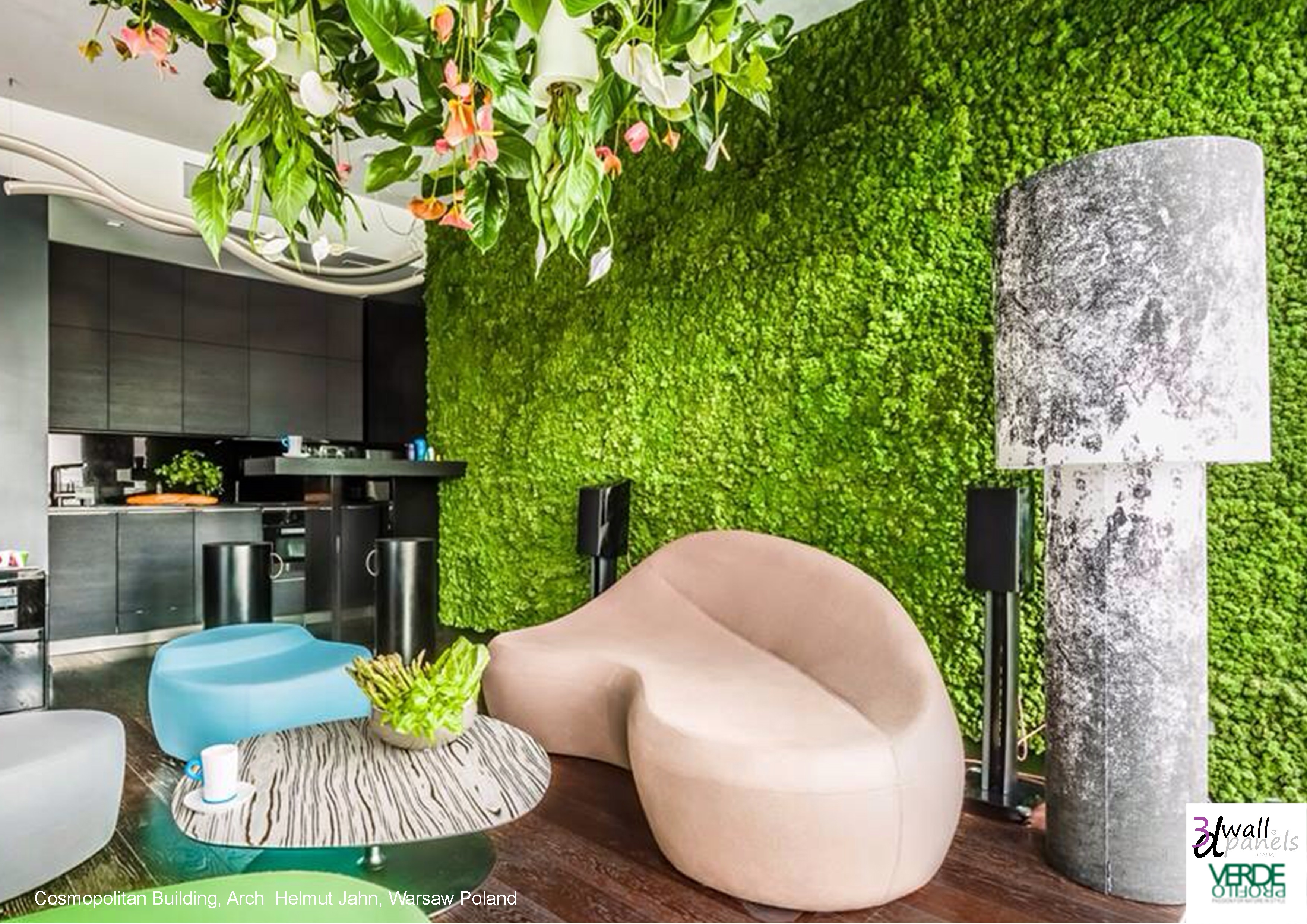 3d wall panels Italia - MOSS PANEL