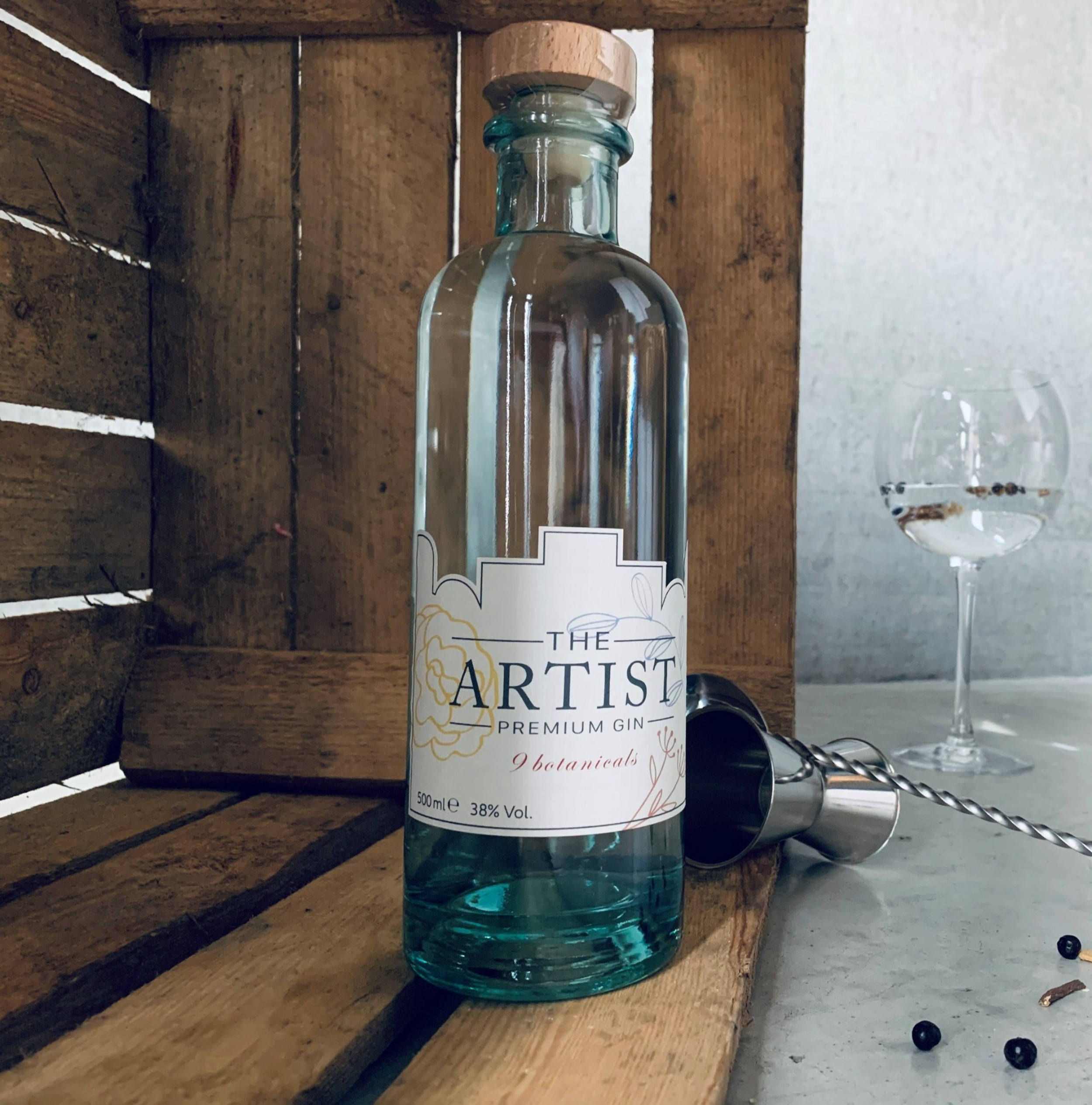 SHOP | The Artist Premium Gin Gent
