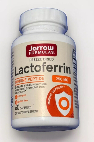 Jarrow Lactoferrin Immune Peptide Freeze Dried 250Mg - 60 caps : 09 ...