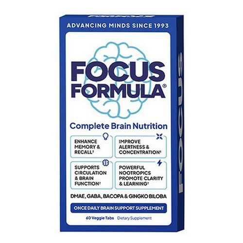 Focus Formula 60 Tablets by Focus Formula | HerbalHealth.Shop