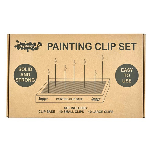 Adhering to Quality! PAINTING CLIP SET | ICKYSTICKY