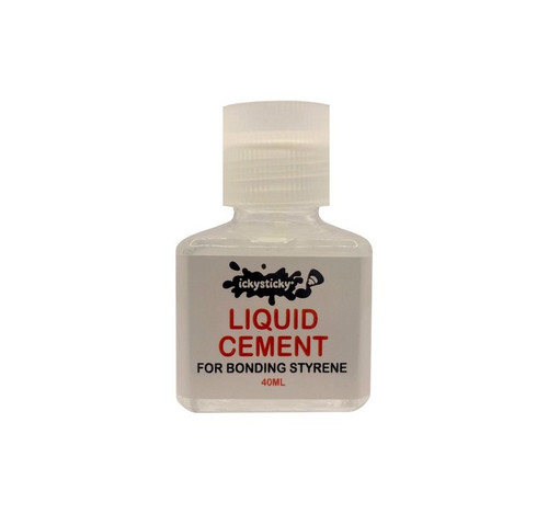 Adhering to Quality! LIQUID CEMENT 40ML | ICKYSTICKY