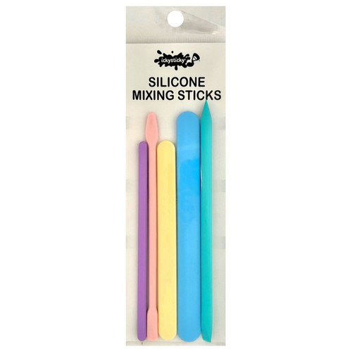 Adhering to Quality! SILICONE MIXING STICKS 5PK | ICKYSTICKY